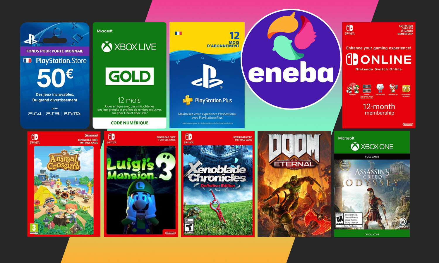 'Eneba Promo Code for December: Your Ticket to Holiday Gaming Savings